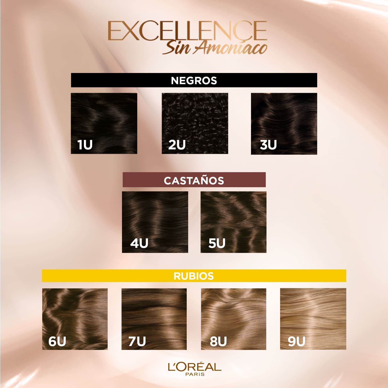 Excellence sin amoníaco: Color intenso y duradero | L'Oréal París.