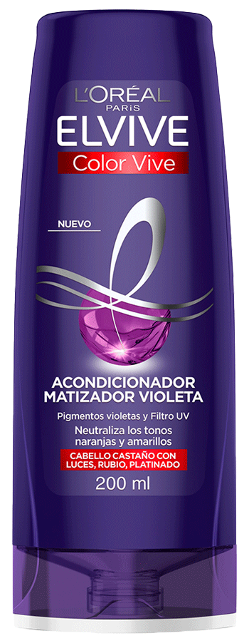 Acondicionador matizador Elvive Color Vive Purple - L'Oréal Paris