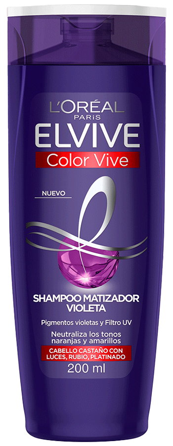 Shampoo matizador Elvive Color Vive Purple - L'Oréal Paris