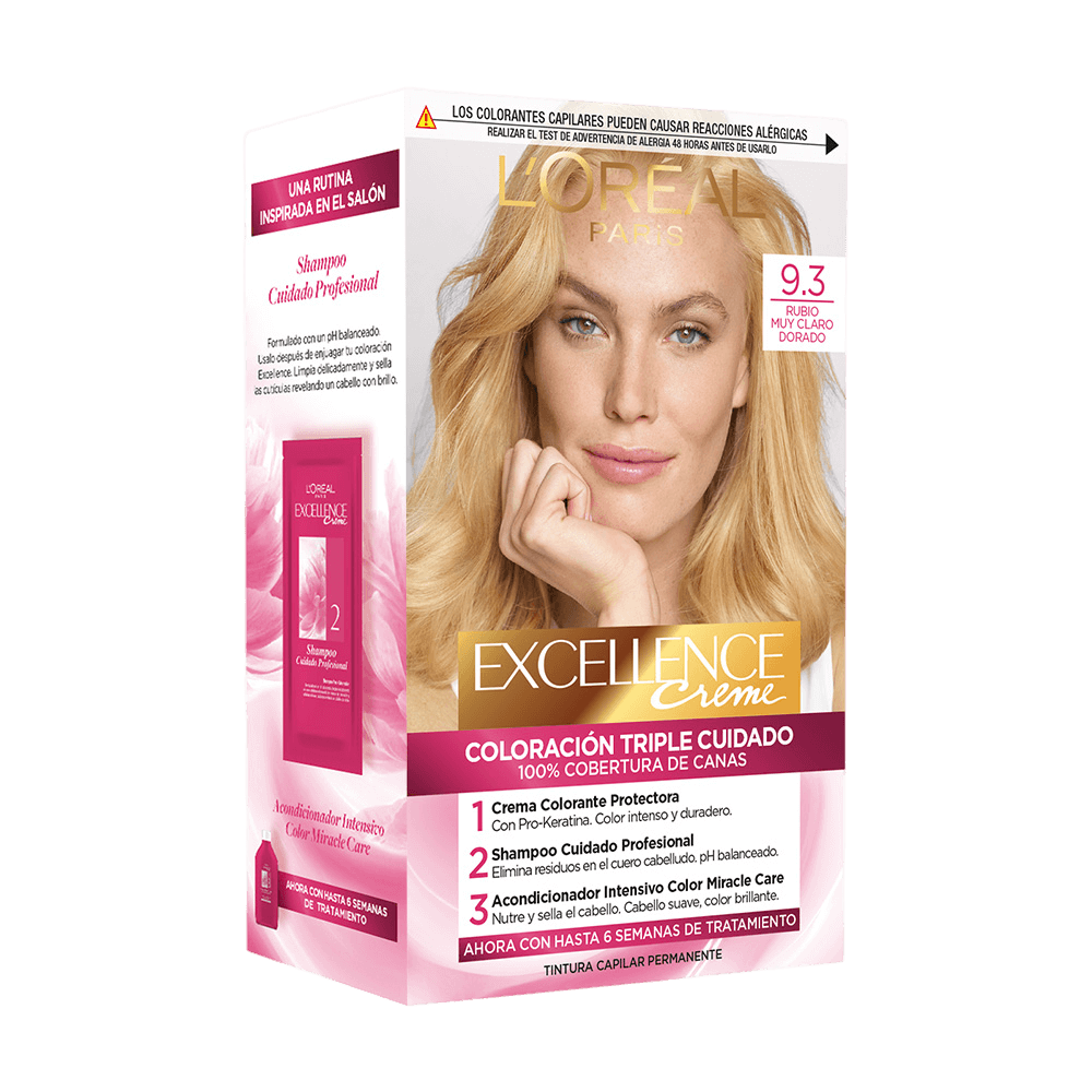 Excellence 93 - Rubio Muy Claro Dorado 2 | L'Oréal Paris