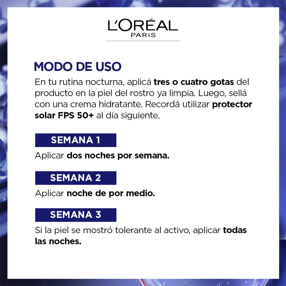 Limpieza serum retinol: Revitalift | L'Oréal París.